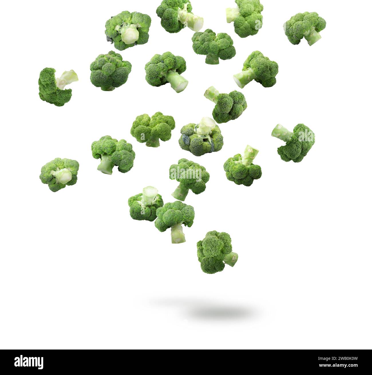 Falling broccoli hi-res stock photography and images - Alamy