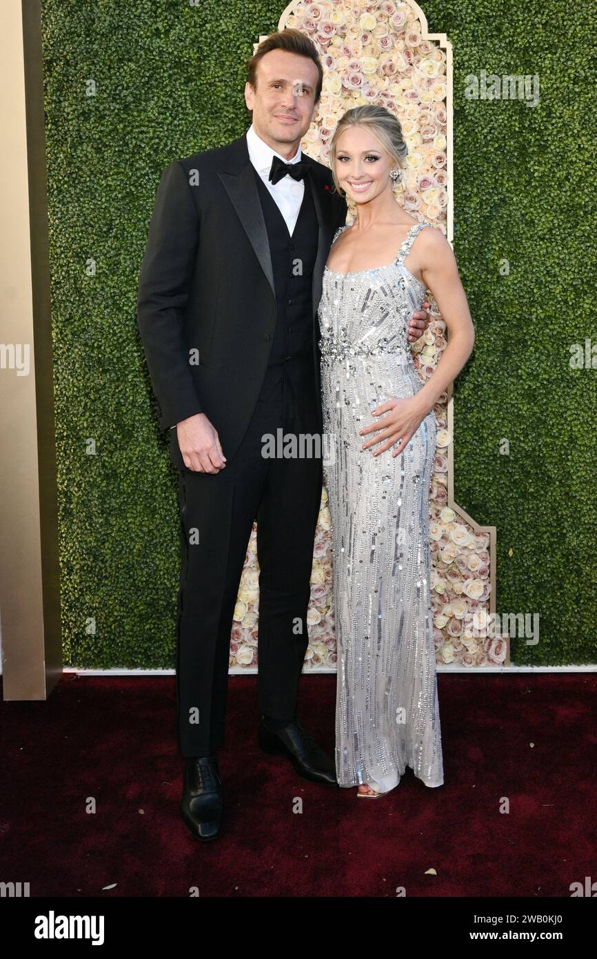 Beverly Hills, United States. 07th Jan, 2024. Jason Segel and Kayla ...