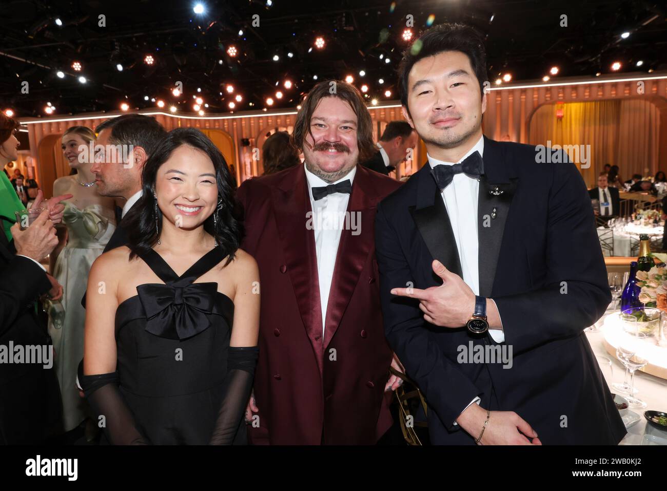 Beverly Hills, United States. 07th Jan, 2024. Allison Hsu, Matty ...