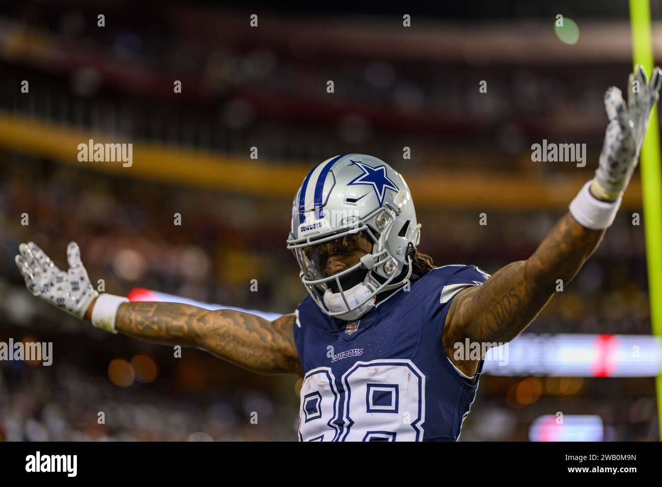 Landover, MD, USA. 07th Jan, 2024. Dallas Cowboys wide receiver CeeDee ...