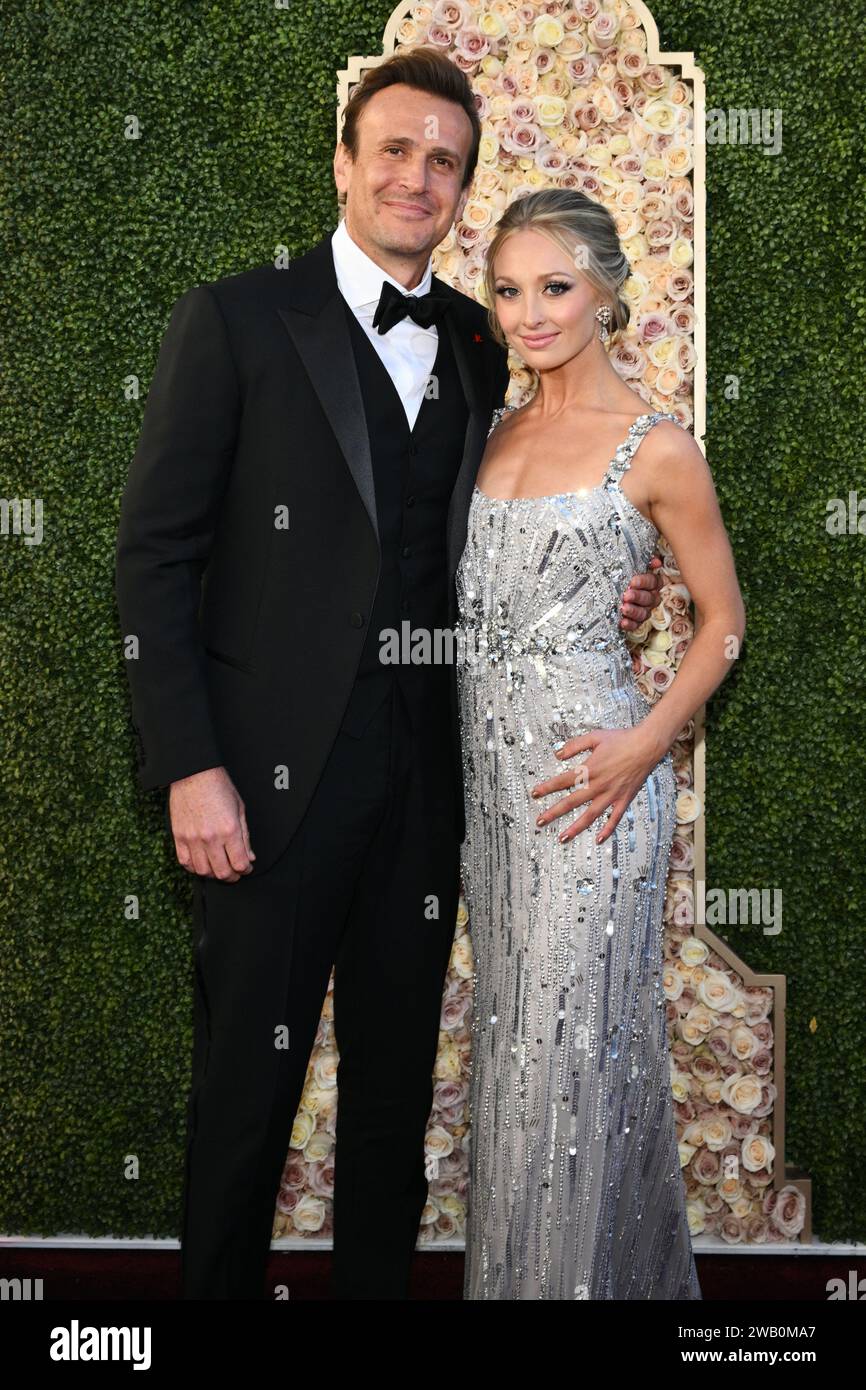 Beverly Hills, United States. 07th Jan, 2024. Jason Segel and Kayla ...