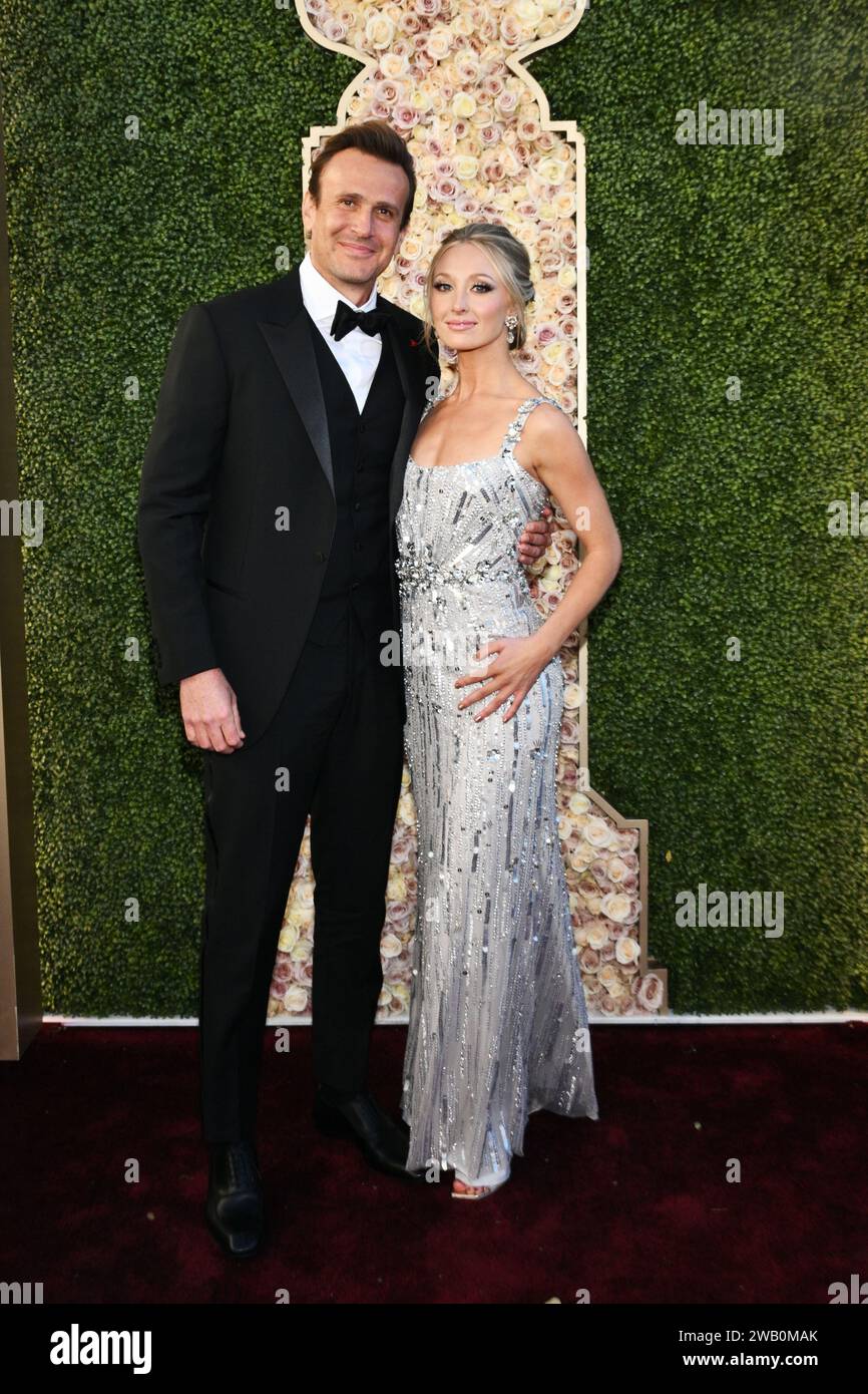 Beverly Hills, United States. 07th Jan, 2024. Jason Segel and Kayla ...