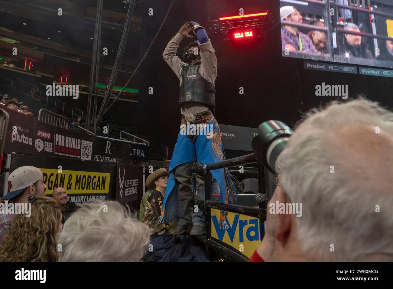 New York, New York, USA. 6th Jan, 2024. (NEW) 2024 Professional Bull ...