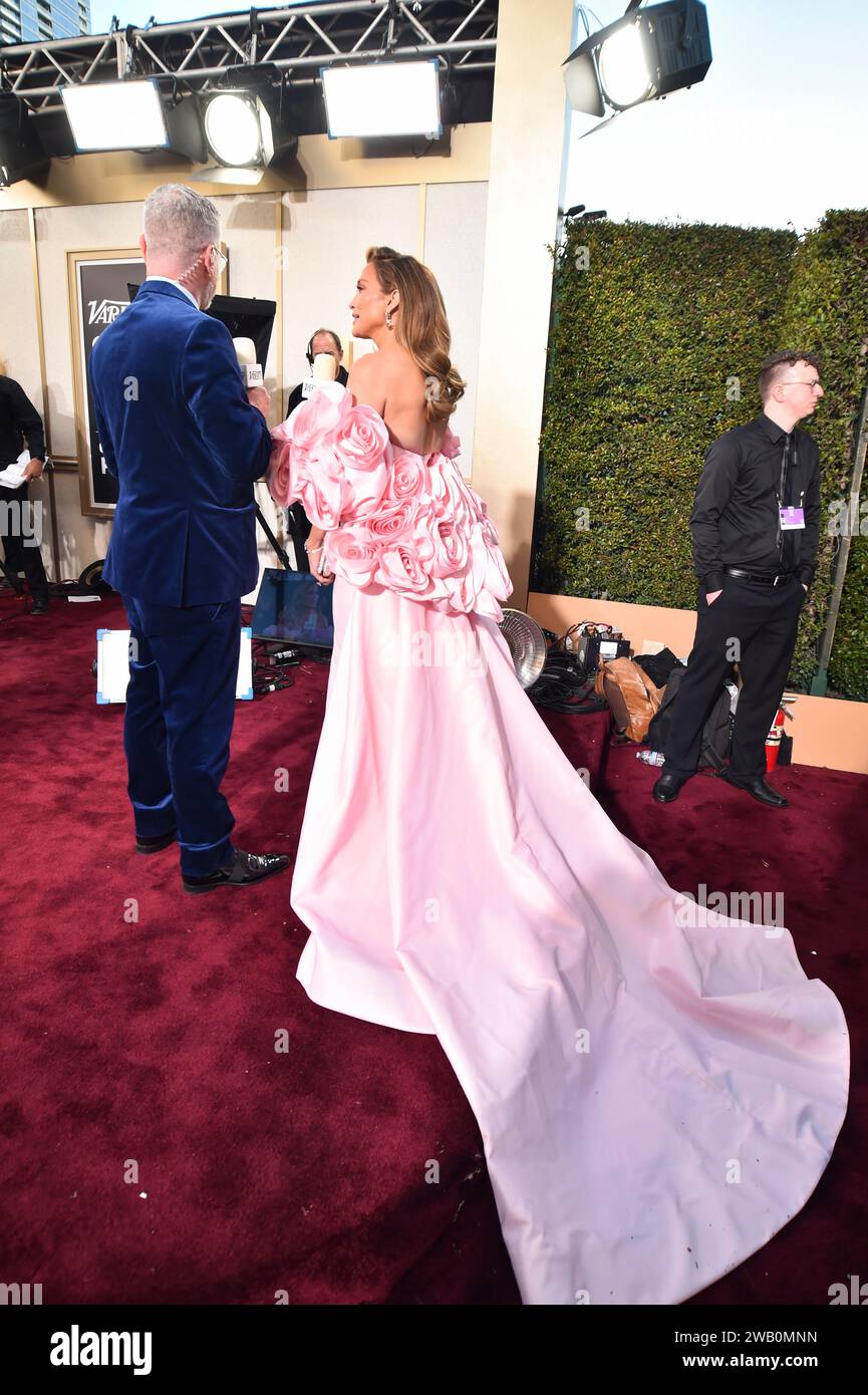 Beverly Hills, United States. 07th Jan, 2024. Marc Malkin and Jennifer ...
