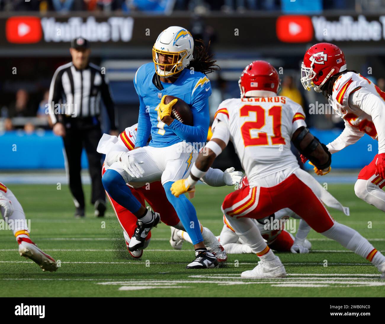 Quentin johnston chargers hi-res stock photography and images - Alamy