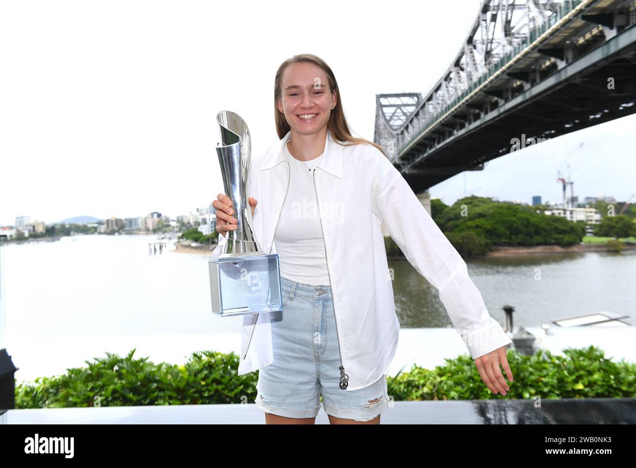 Brisbane, Australia. 08th Jan, 2024. Brisbane International Women's ...