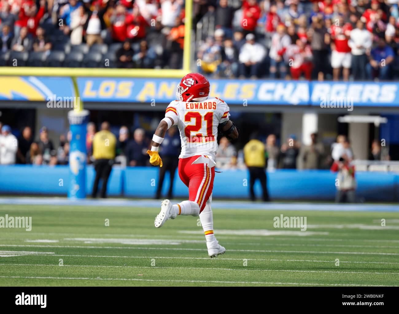 Inglewood, California, USA. 07th Jan, 2024. Kansas City Chiefs safety ...