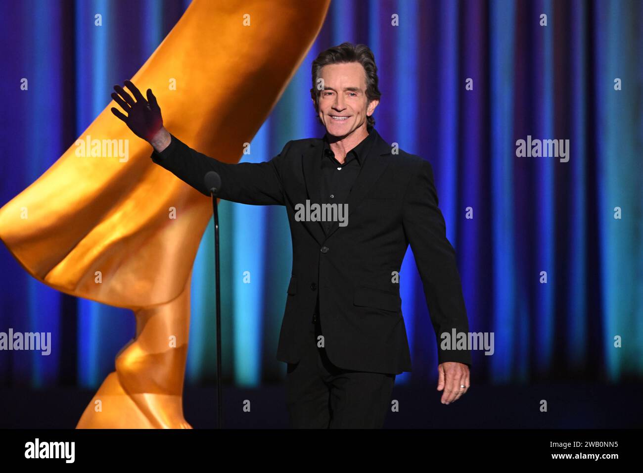 Jeff Probst appears onstage during night two of the Television Academy ...