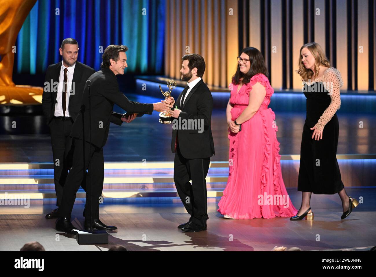 The team from "I Think You Should Leave With Tim Robinson" accepts the ...