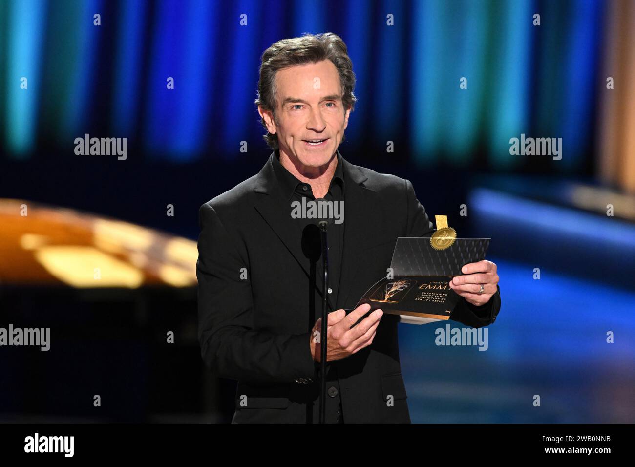 Jeff Probst present the Emmy for outstanding short form comedy, drama ...