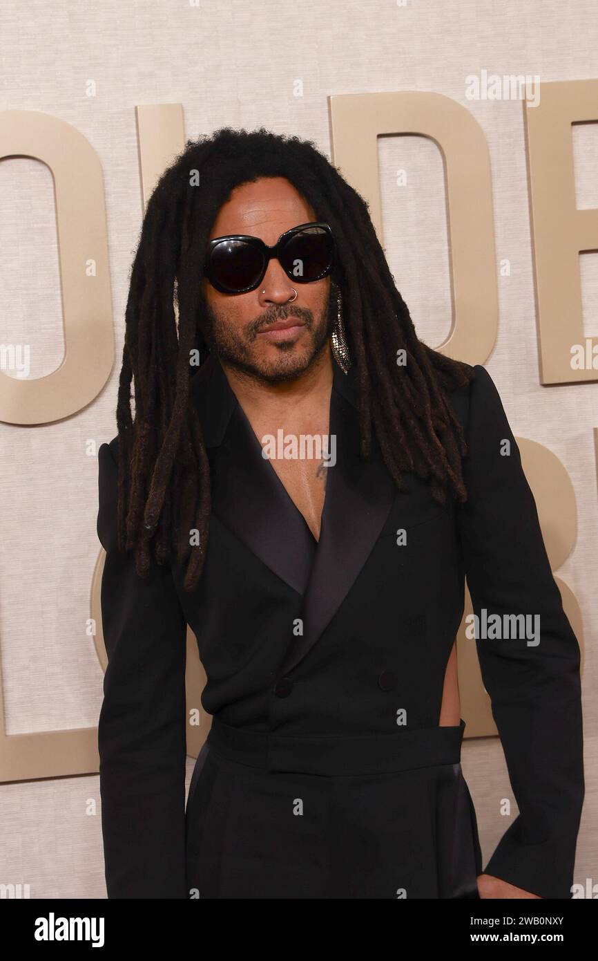 Beverly Hills, United States. 07th Jan, 2024. Lenny Kravitz at the 81st ...