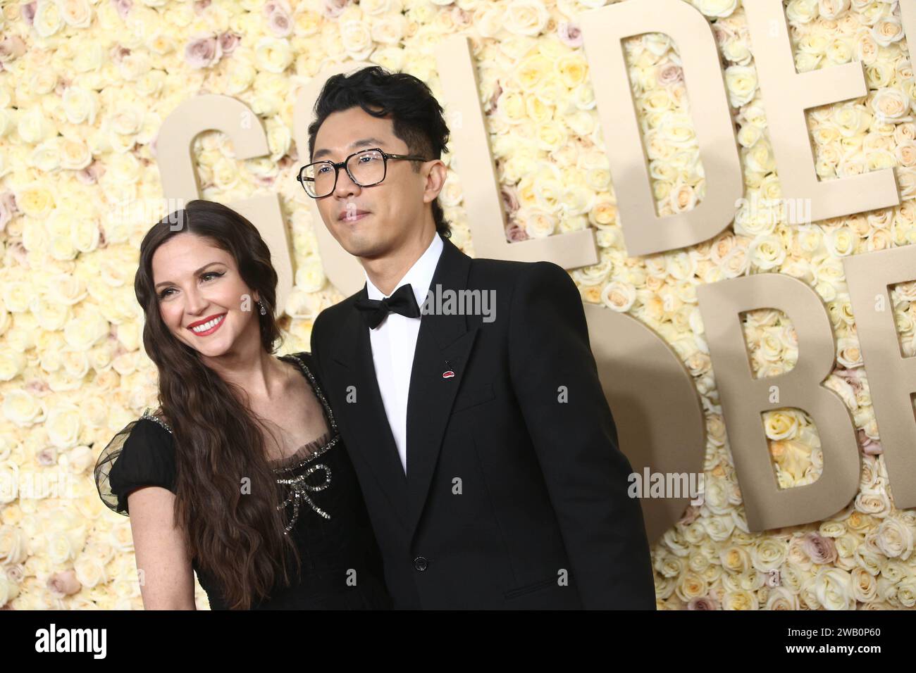 Beverly Hills, United States. 07th Jan, 2024. Caitlin Lee and Lee Sung ...