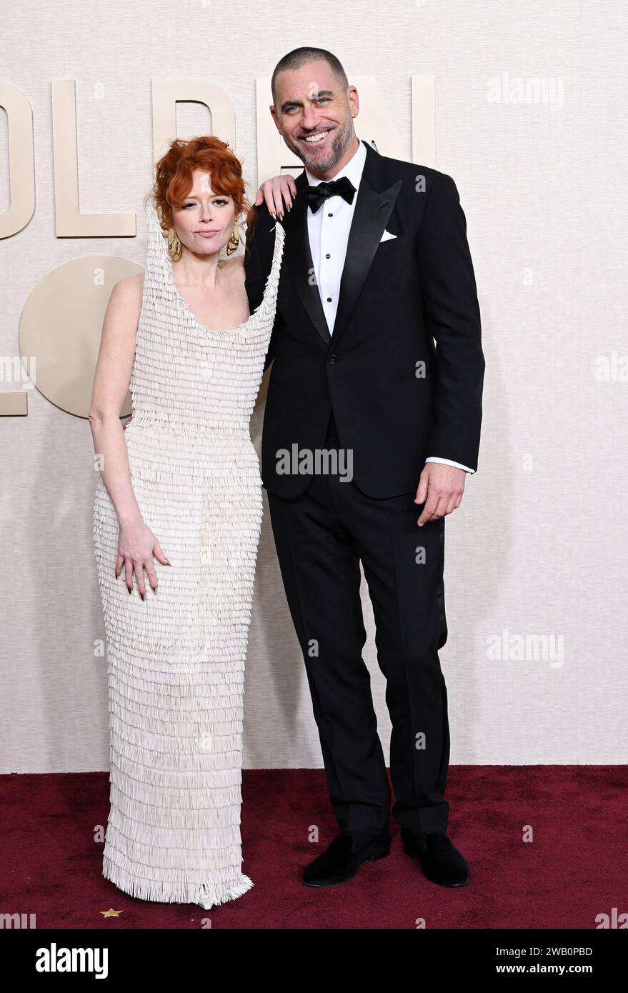 Beverly Hills, United States. 07th Jan, 2024. Natasha Lyonne and Bryn ...