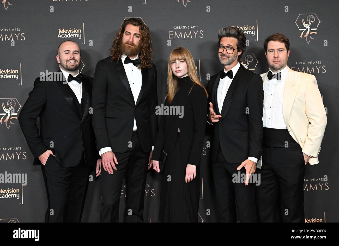 Jacob Moncrief, left, Rhett, Stevie Levine, Link, and Brian Flanagan in ...