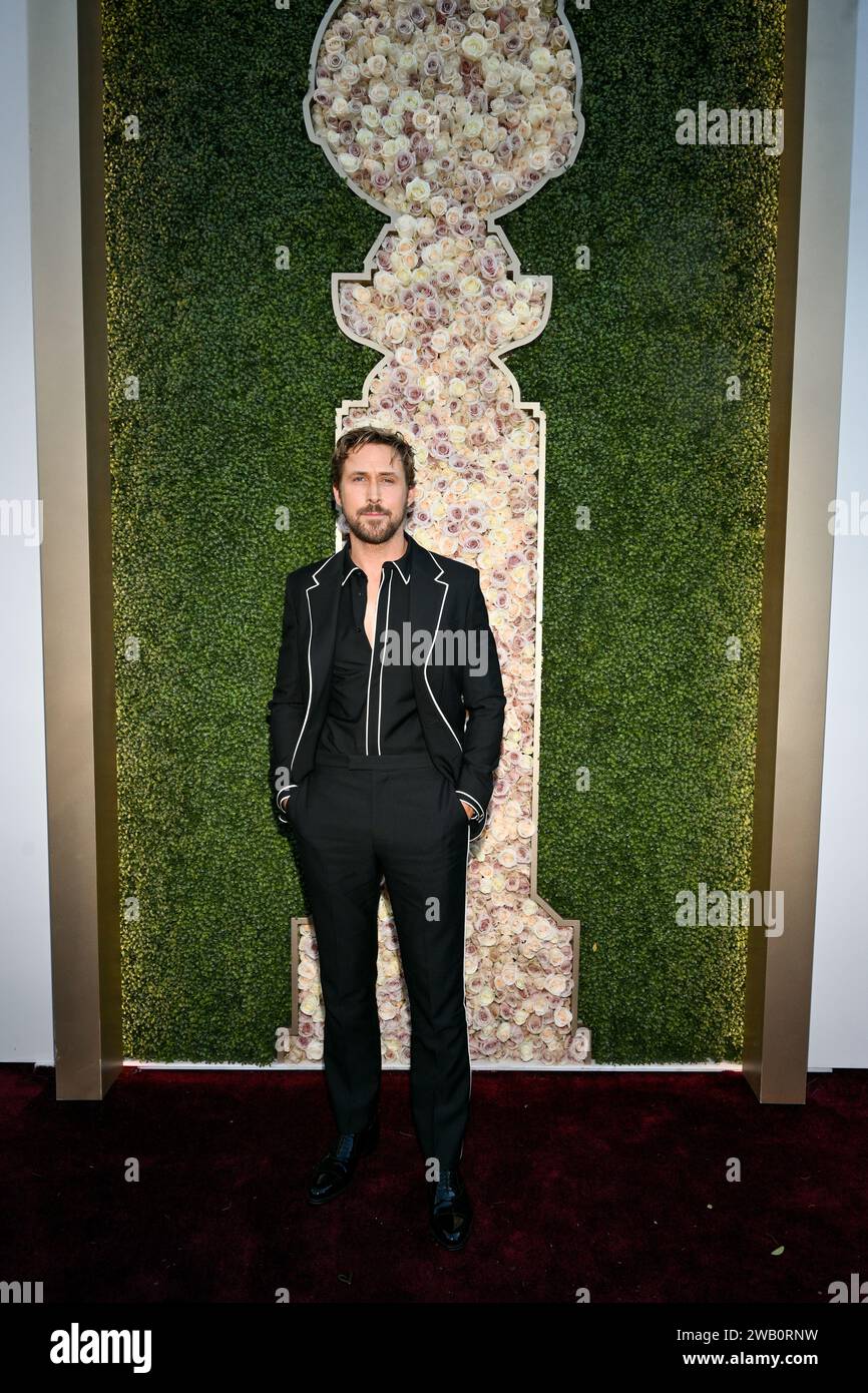 Beverly Hills, United States. 07th Jan, 2024. Ryan Gosling at the 81st ...