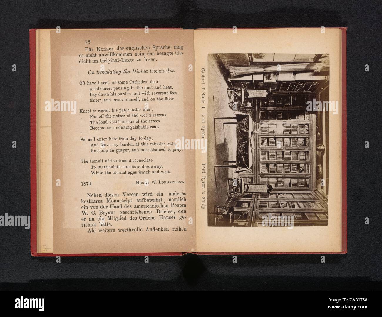 Lord byrons study hi-res stock photography and images - Alamy
