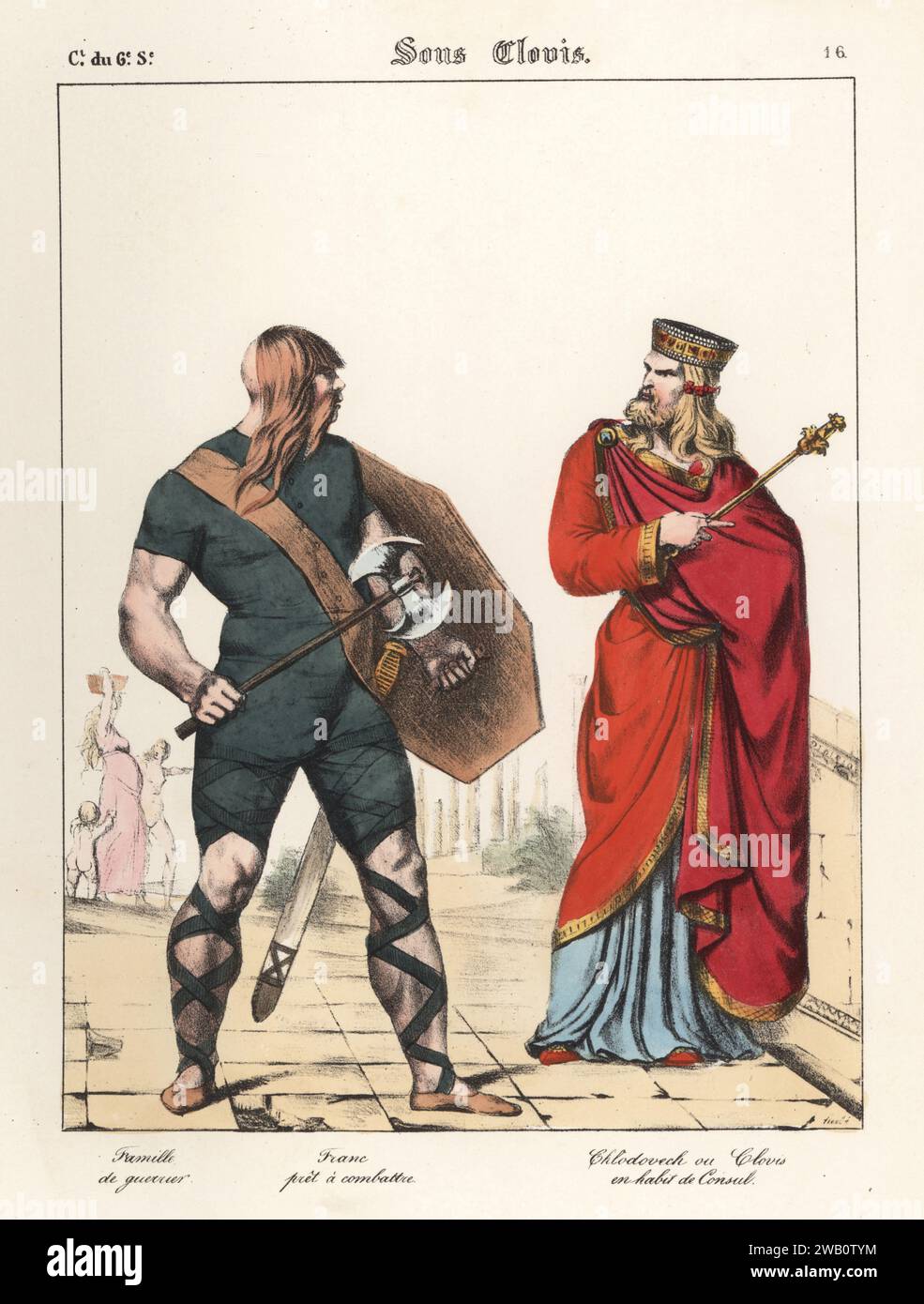 Clovis en habit de consul hi-res stock photography and images - Alamy