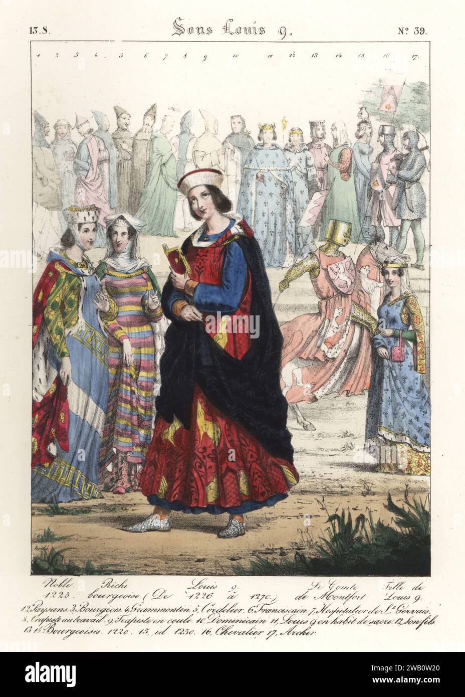 Fleurs de lis surcoat hi-res stock photography and images - Alamy