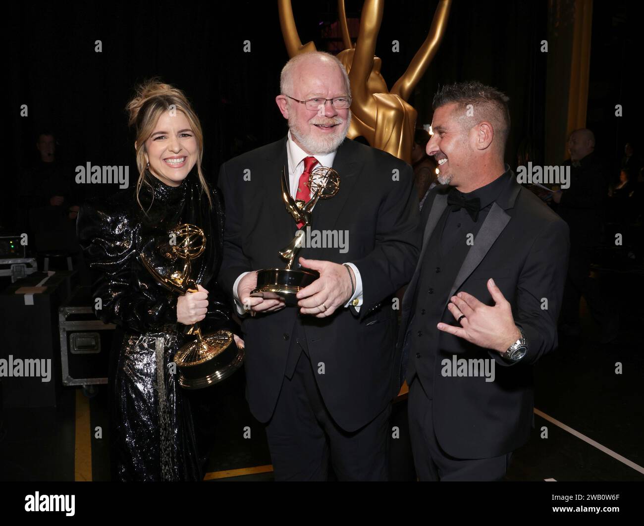 EXCLUSIVE - Bianca Moncada, left, Allen Branton, and Darren Langer ...