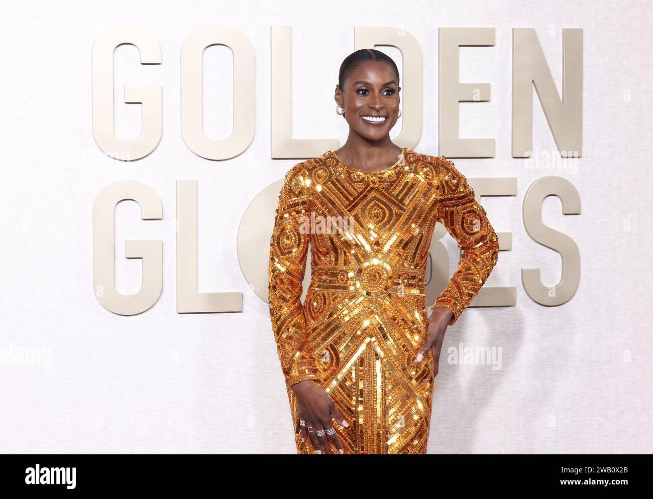 Beverly Hills, United States. 07th Jan, 2024. Issa Rae at the 81st ...
