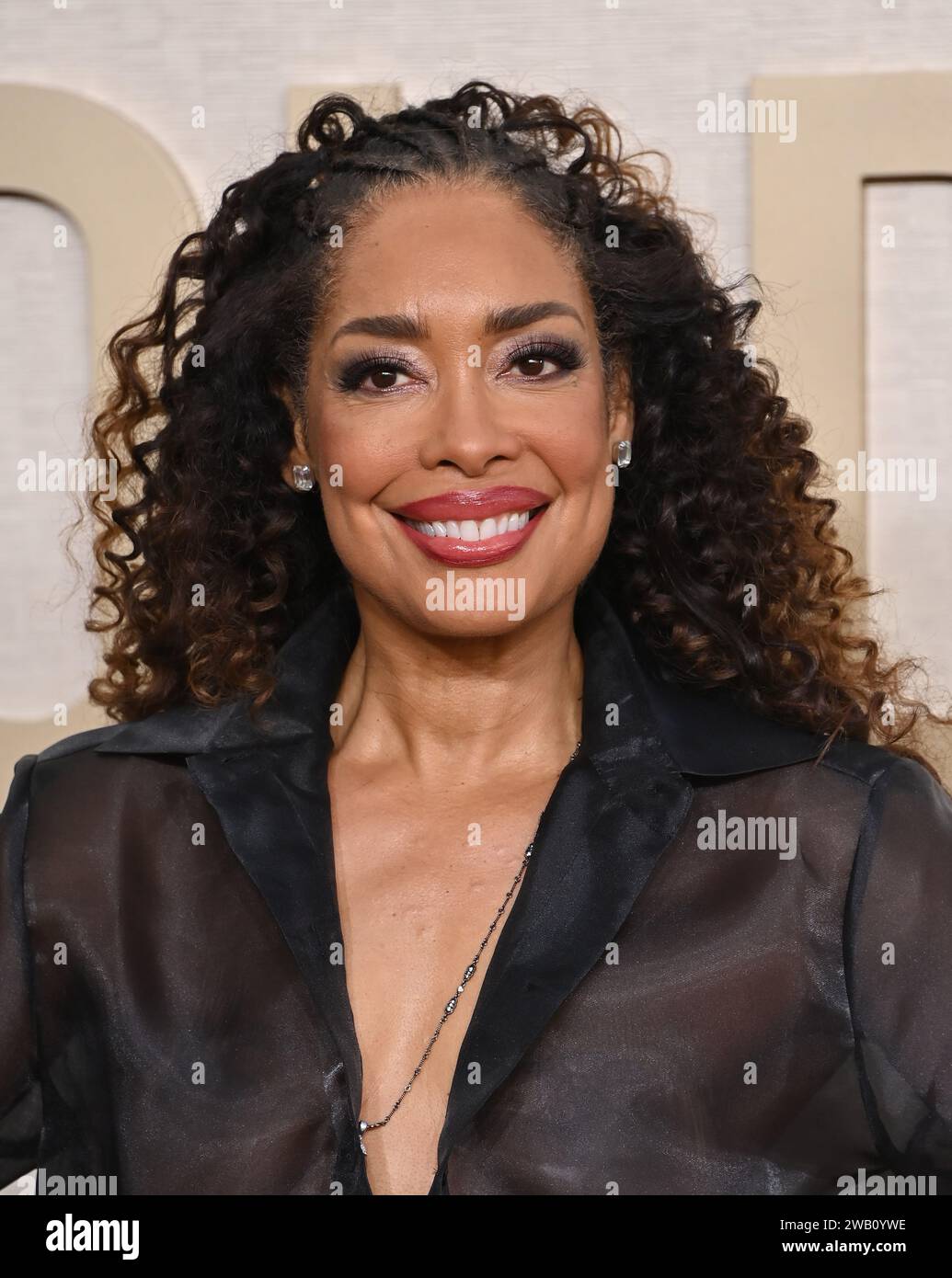 Beverly Hills, USA. 07th Jan, 2024. Gina Torres arriving at the 81st ...