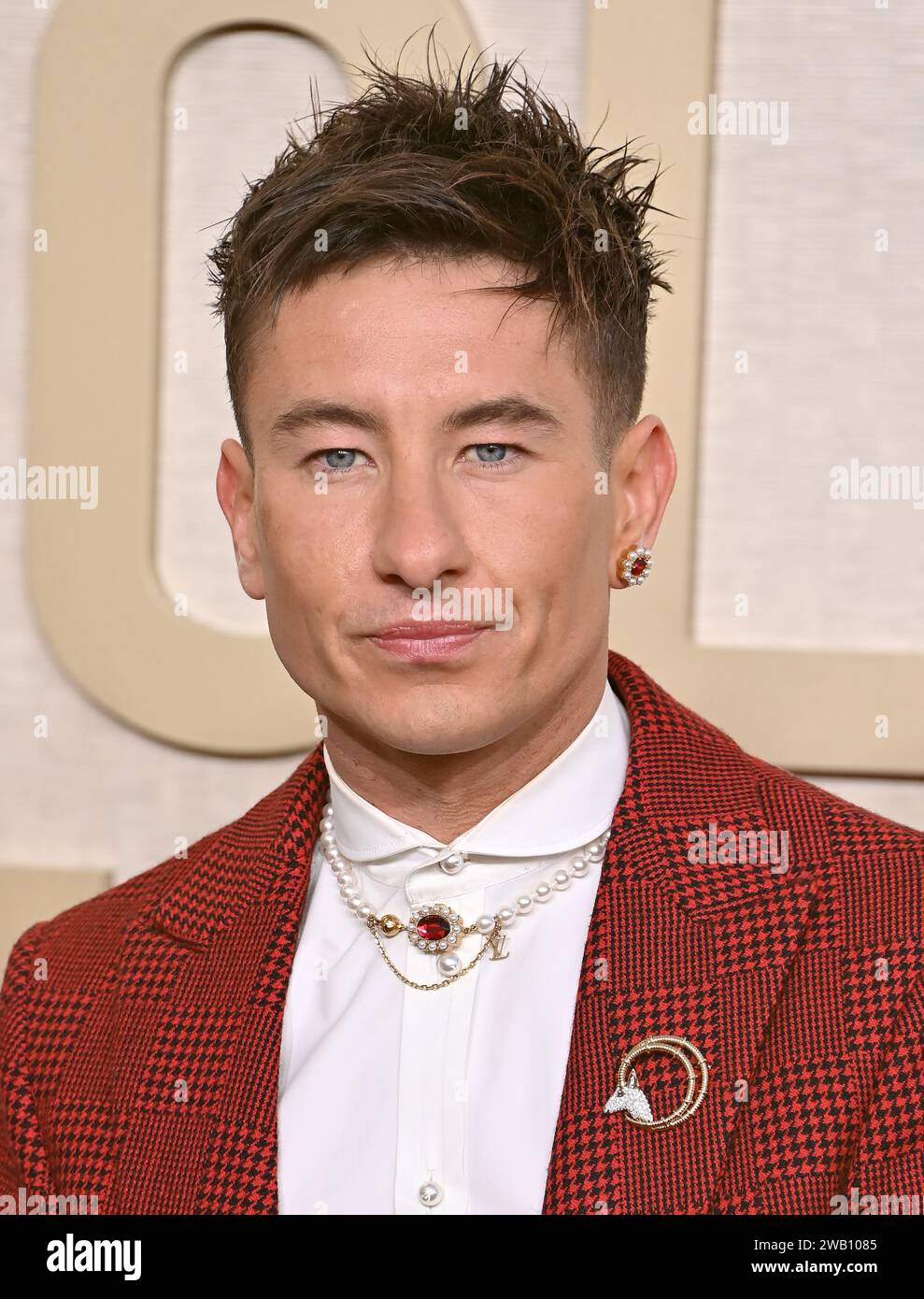 Beverly Hills, USA. 07th Jan, 2024. Barry Keoghan arriving at the 81st ...