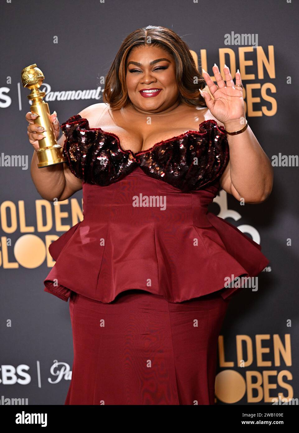 Beverly Hills, United States. 07th Jan, 2024. Da'Vine Joy Randolph ...