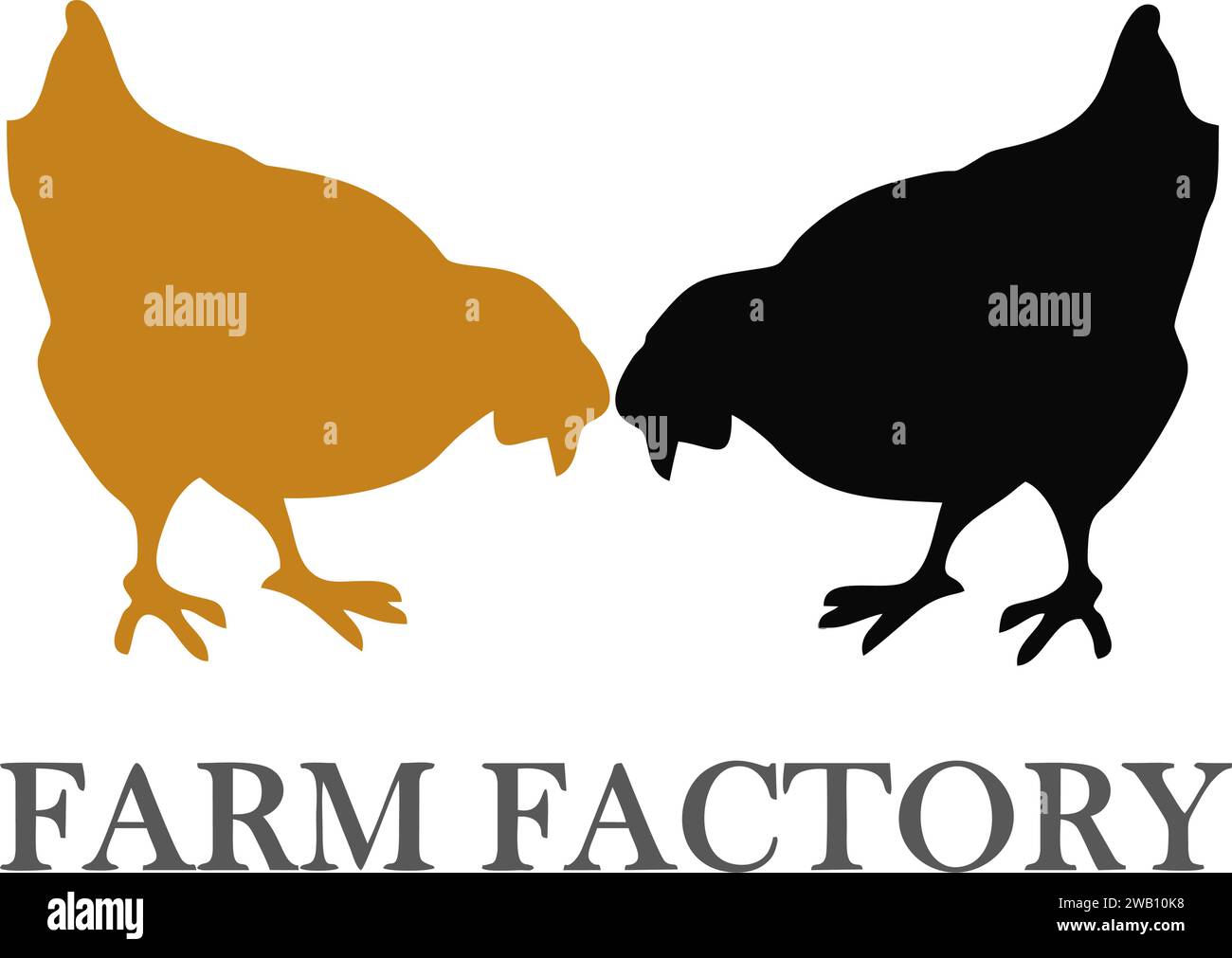 Poultry factory farm Stock Vector Images - Alamy