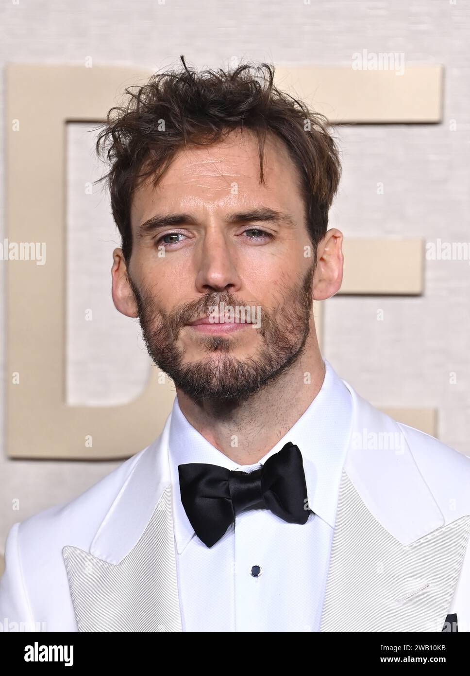 Beverly Hills, USA. 07th Jan, 2024. Sam Claflin arriving at the 81st ...