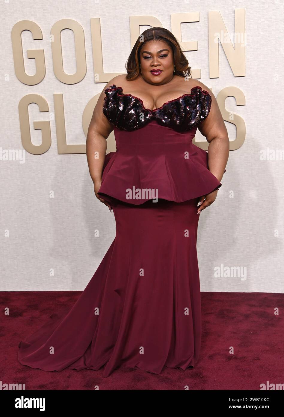 Beverly Hills, USA. 07th Jan, 2024. Da'Vine Joy Randolph arriving at ...