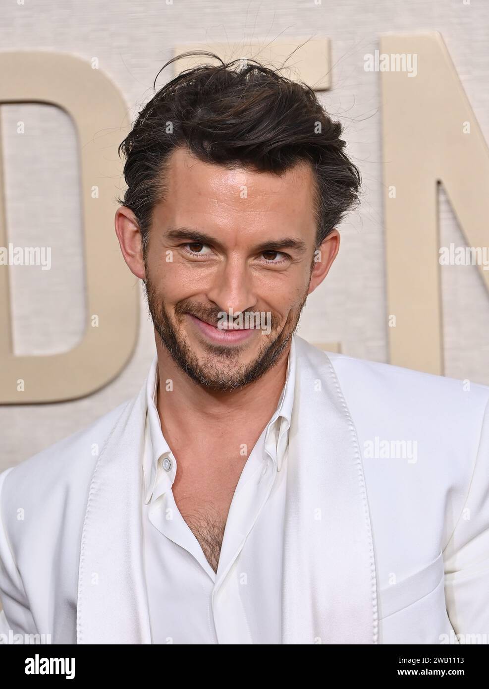 Beverly Hills, USA. 07th Jan, 2024. Jonathan Bailey arriving at the ...