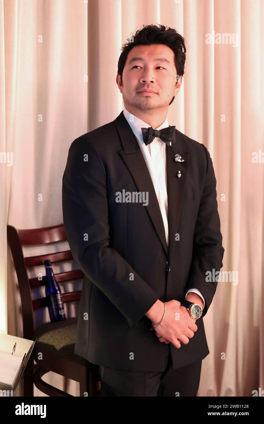 Beverly Hills, United States. 07th Jan, 2024. Simu Liu at the 81st ...