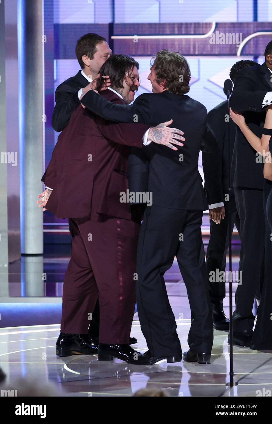 Beverly Hills, United States. 07th Jan, 2024. Ebon Moss-Bachrach, Matty ...