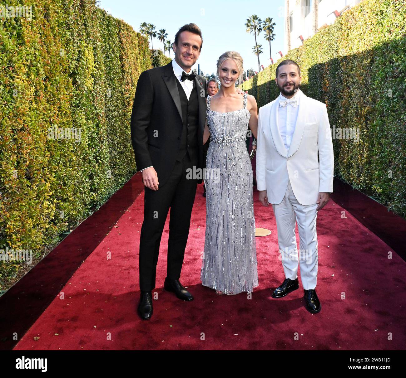 Beverly Hills, United States. 07th Jan, 2024. Jason Segel, Kayla ...