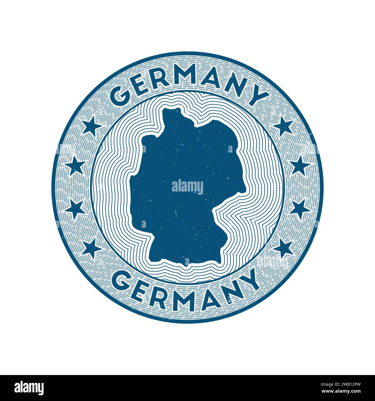 Postage stamp germany german Stock Vector Images - Alamy
