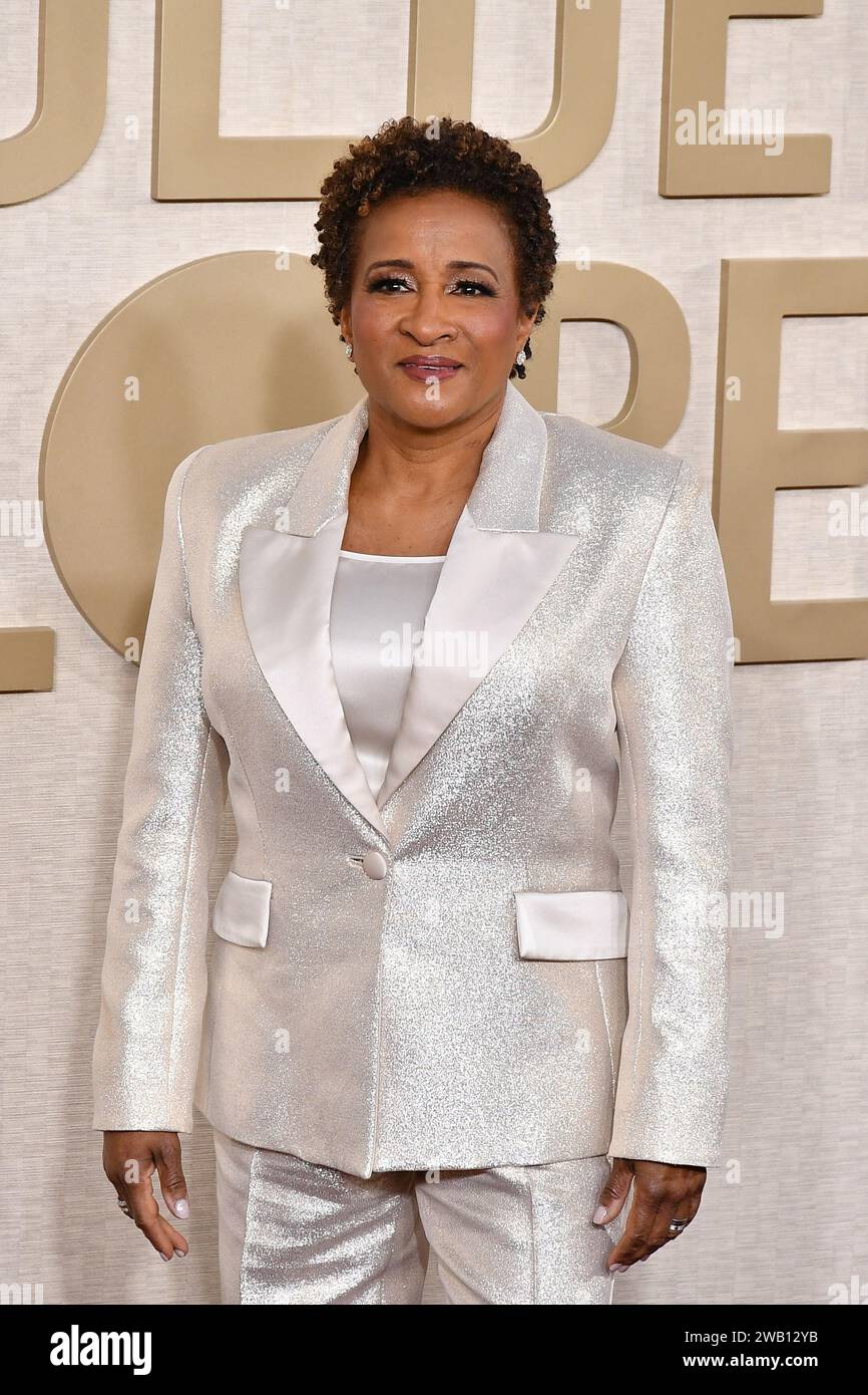 Wanda Sykes attends the 81st Annual Golden Globe Awards at The Beverly ...