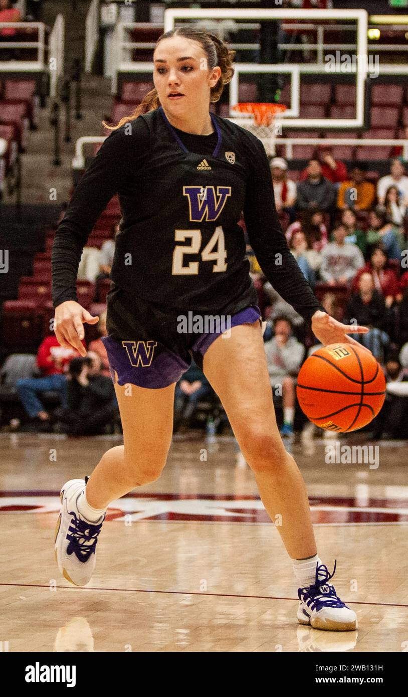 Maples Pavilion Stanford, CA. 07th Jan, 2024. CA, U.S.A. Washington ...