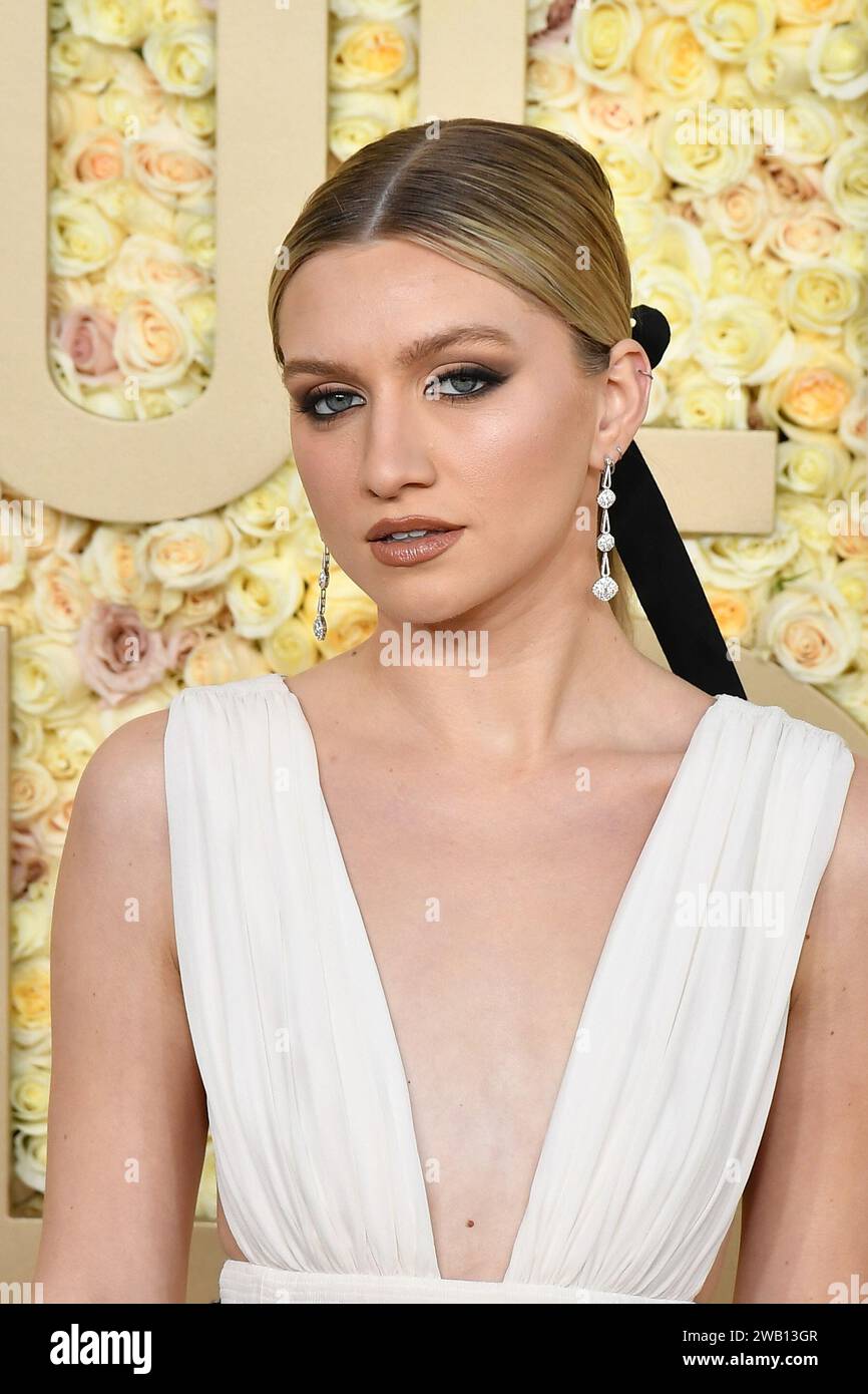 Beverly Hills, USA. 07th Jan, 2024. Anna Sitar attends the 81st Annual ...
