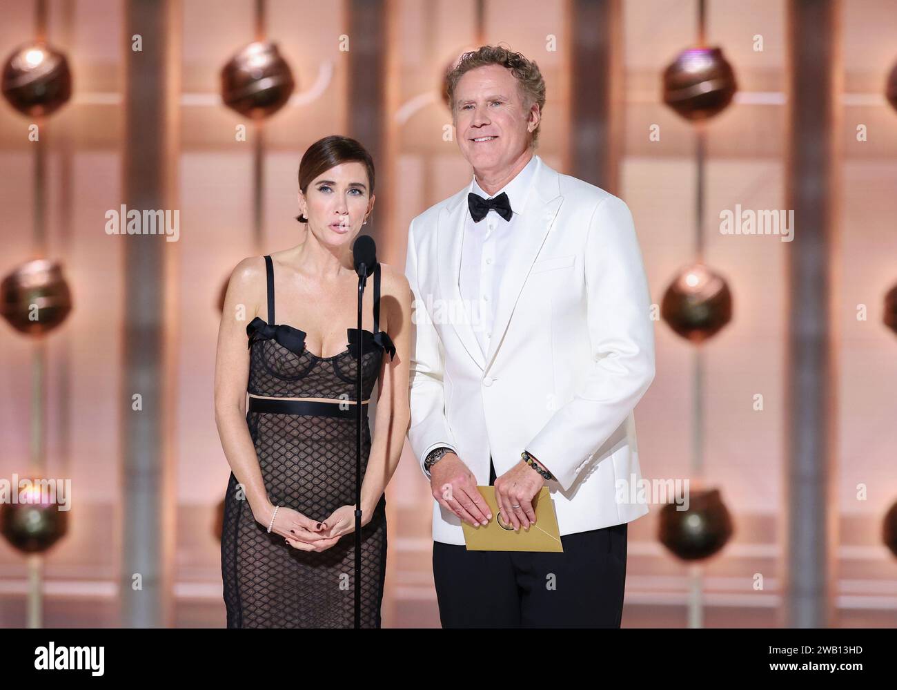 Beverly Hills, United States. 07th Jan, 2024. Kristen Wiig and Will ...
