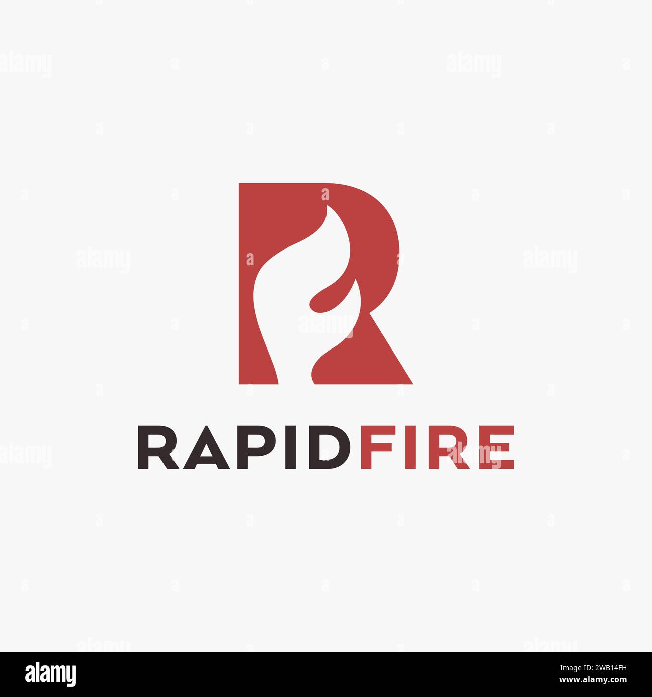 Abstract Letter RF logo icon vector template on white background ...
