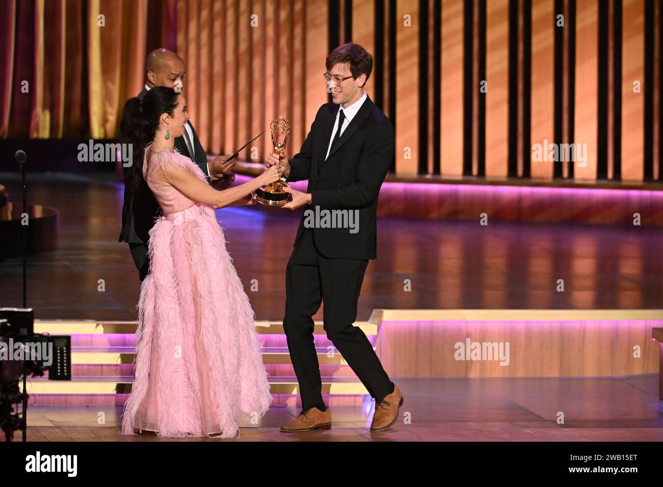EXCLUSIVE - Donald Faison and Abigail Spencer, left, present Alex Pritz ...