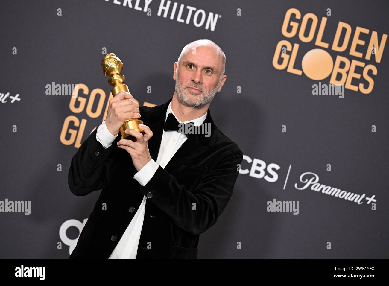 Beverly Hills, United States. 07th Jan, 2024. Jesse Armstrong accepts ...