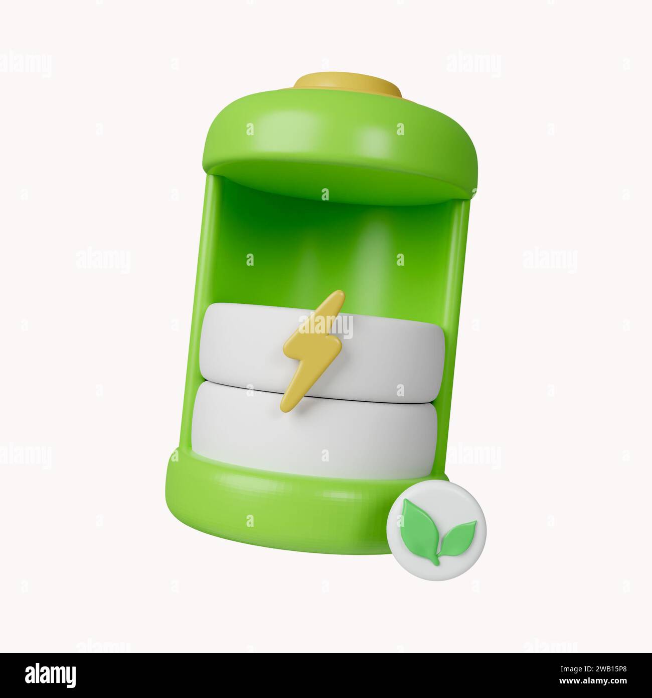 3d battery charge icon smart energy saving, Happy earth day, World ...