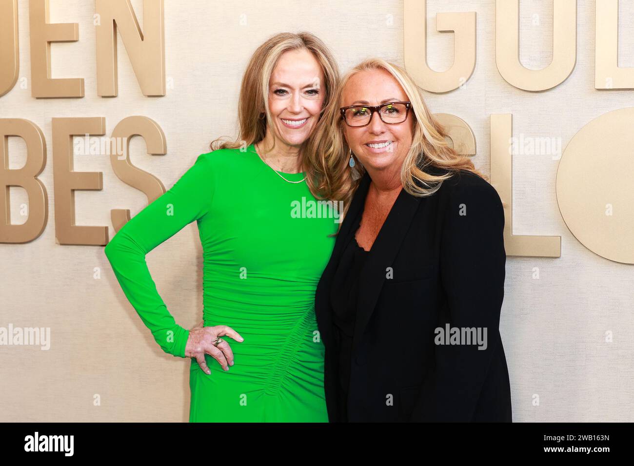 Beverly Hills, United States. 07th Jan, 2024. Karen Burke and Sharon ...