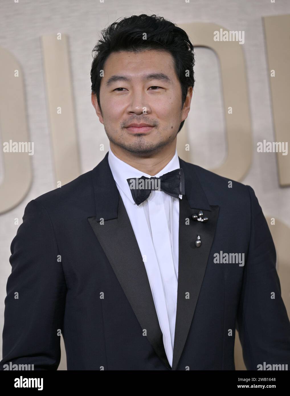 Beverly Hills, United States. 07th Jan, 2024. Actor Simu Liu arrives ...