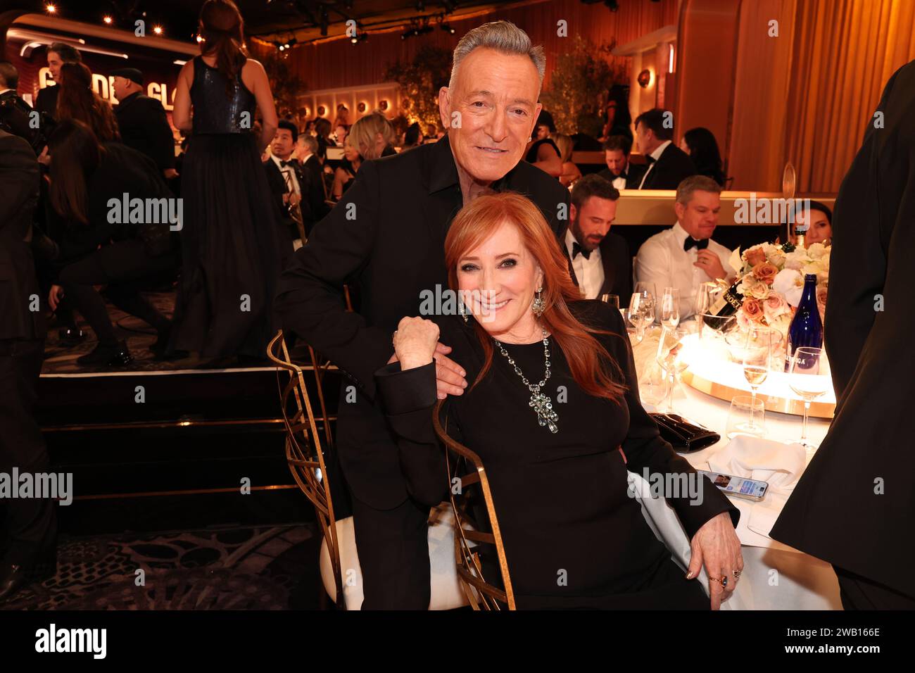 Beverly Hills, United States. 07th Jan, 2024. Bruce Springsteen and ...