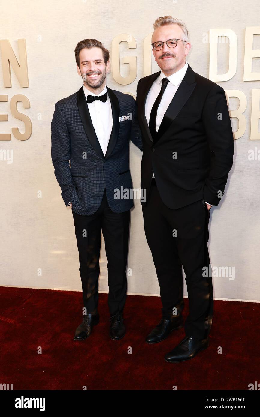Beverly Hills, United States. 07th Jan, 2024. Nicholas Hatton and Jake ...