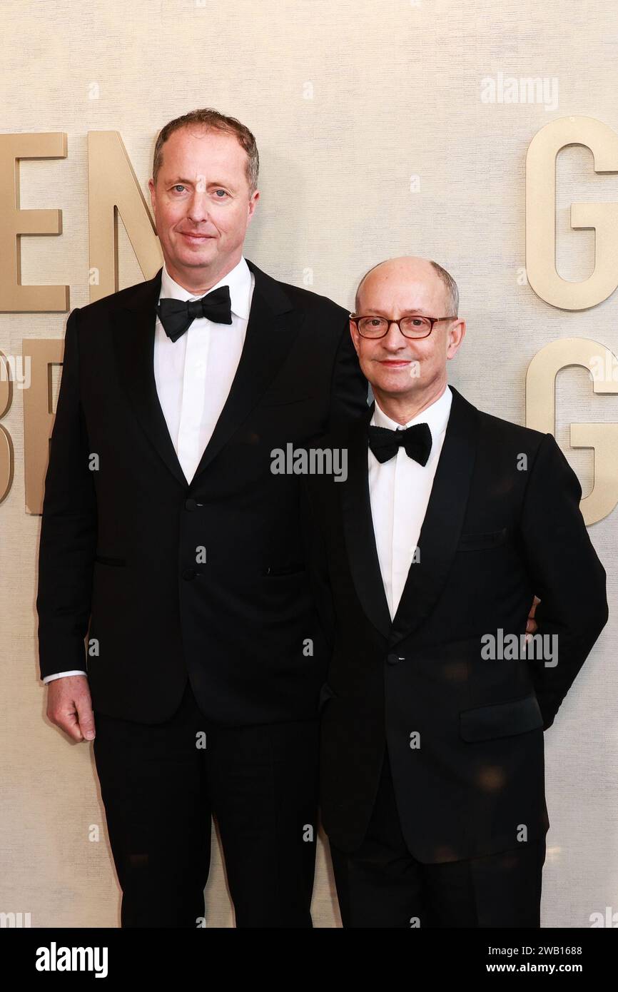 Beverly Hills, United States. 07th Jan, 2024. Andrew Lowe and Ed Guiney ...