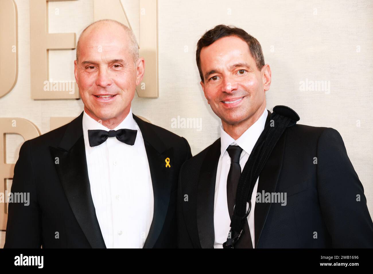 Beverly Hills, United States. 07th Jan, 2024. Brian Robbins and George ...