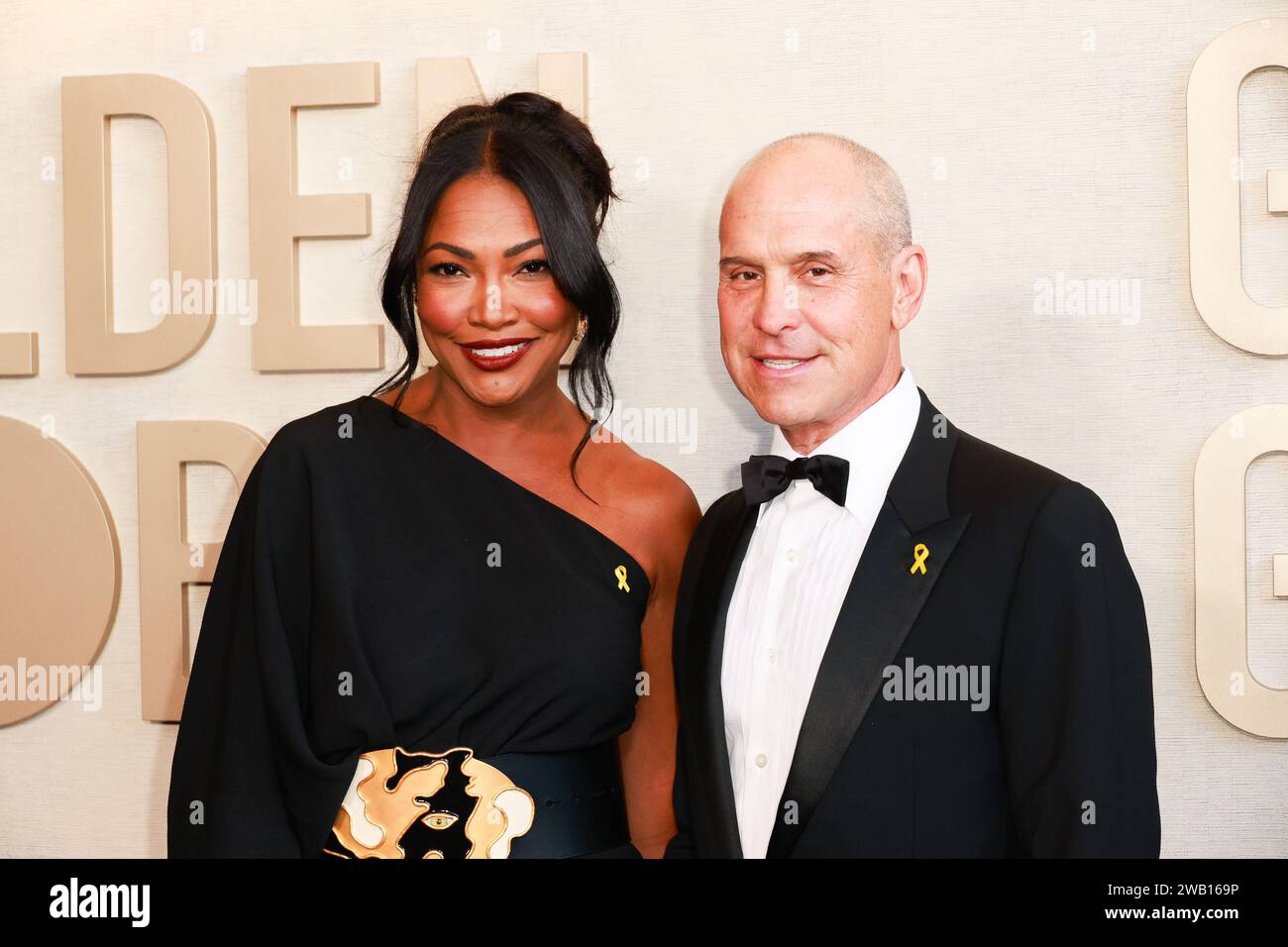 Beverly Hills, United States. 07th Jan, 2024. Tracy James and Brian ...